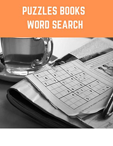 puzzles books word search: This book is word games for adults books for ...