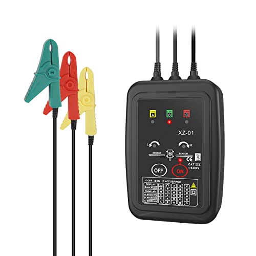 Phase Rotation Meter Non Contact 3 Phase Rotation Meter Ac 70~600v