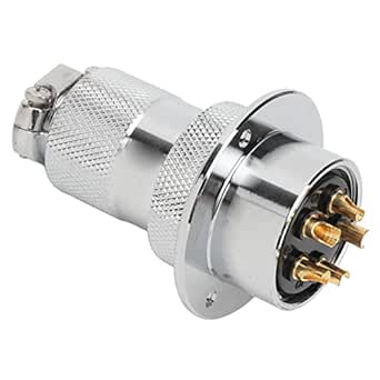 Industrial Connector, Firm Connection Zinc Alloy Shell Silver Plated ...