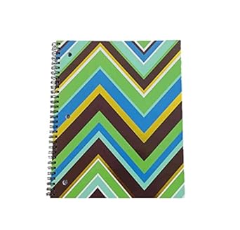 Carolina Pad Studio C College Ruled Foil Cover Spiral Notebook, the Hot ...