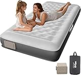 ・ブランド:HiiPeak・製造元:hiipeak・モデル:該当なし・製造元/メーカー部品番号:AM01・🛏【最新デザイン・プロ仕様のTPU素材】HiiPeakの電動エアーベッドは、環境に優しいTPU素材と携帯性に優れたコードレス電動ポンプ...