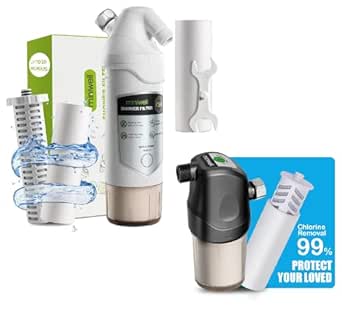 Miniwell Shower Filter System L720-Plus & L700-B01 (Exclusive Bundle ...