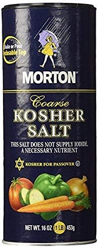 Amazon.com : Morton Coarse Kosher Salt 16 oz. (Pack of 2) : Grocery ...