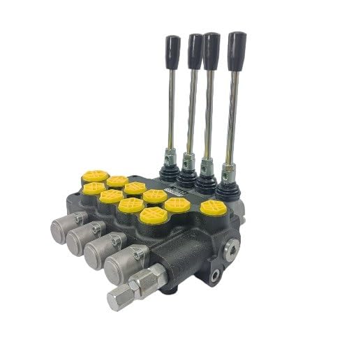 Hydraulic Monoblock Mobile Control Valve 4P40 with Check valve and ...