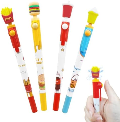 Cuackamily 2 PCS Fidget Pen Decompression Ballpoint Pen, Multifunction ...