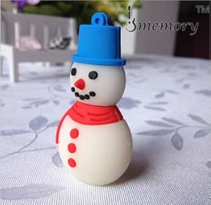 Amazon.com : snowman Shape USB Flash Drive Pen Drive Memory Stick ...