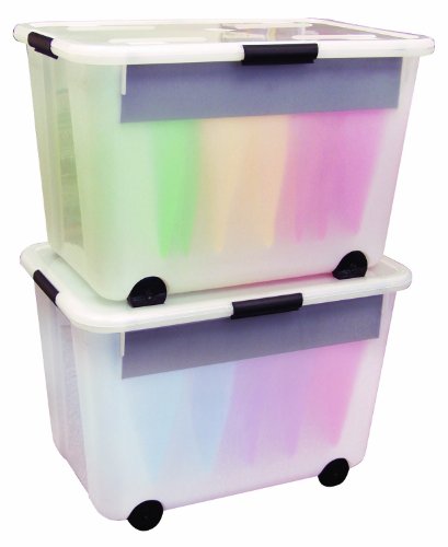 Amazon.com: ECR4Kids Mobile Store-N-Stack File System, 6 Pack : Office ...