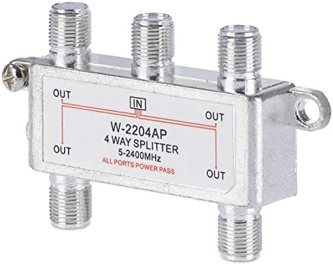 SSL Satellites 2 Way Satellite Splitter For Freesat, Freeview, Cable ...
