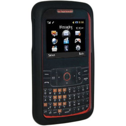 Amzer Silicone Skin Jelly Case Jet for Samsung Magnet A257 - Jet Black ...