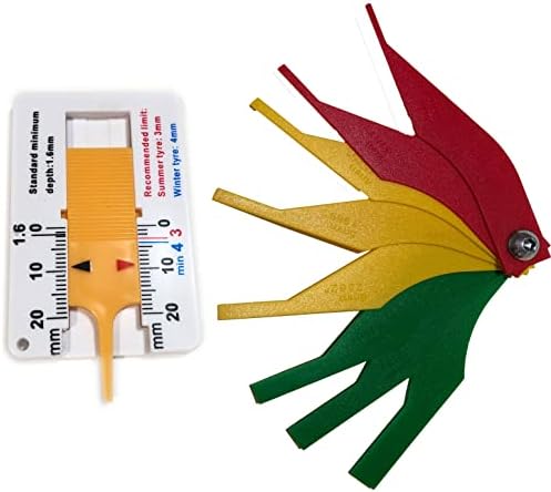 Amazon.com: Steelman 8-Piece Brake Lining Thickness Gauge Set for ...