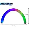Amazon.com: V-infla Inflatable Color Changing Arch Blow up Promotional ...