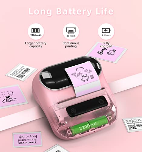 M220 Label Maker, Phomemo Label Printer, 3 Inch Bluetooth Thermal ...