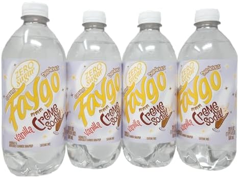 Amazon.com : Zero Sugar Soft Drink Soda Pop 4 pack of 20oz Bottles ...