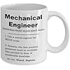 Amazon.com: Mechanical engineer definition coffee mug, funny mechanical ...