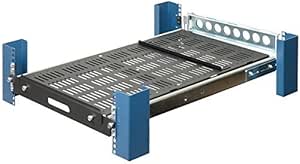 Amazon.com: RackSolutions 2U Heavy Duty Sliding Rack Mount Shelf 235 ...