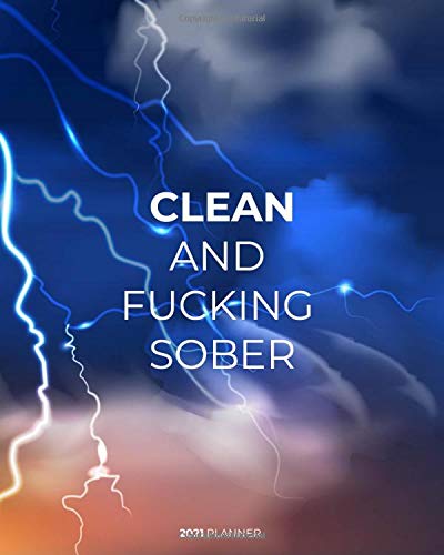 2021 Planner | Clean and Fucking Sober - Stormy: Daily, Weekly, Monthly ...