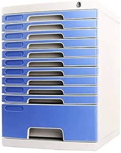 Amazon.co.jp: File Cabinet Plastic Storage Drawer Desk Storage Unit ...
