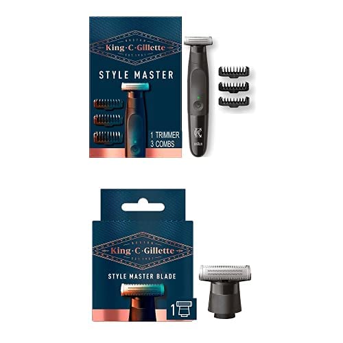 Amazon.com: King C. Gillette Beard Trimmer for Men, Includes 1 Cordless ...