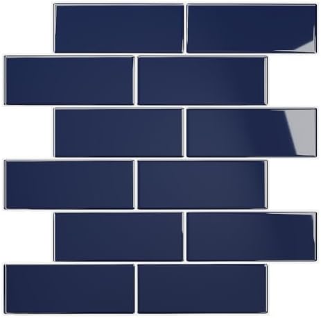 funlife Self-Adhesive Tile Transfers Stickers, Textured Vinly Large ...
