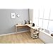 WestWood Computer Desk PC Table Study Gaming Desktop L-Shaped Home ...
