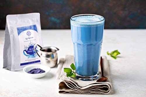 LA MOON TEA Blue Thai Tea Mix - Traditional Loose Leaf from Butterfly ...