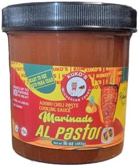 Amazon.com : Al Pastor Adobo Marinade cooking sauce chili paste ...
