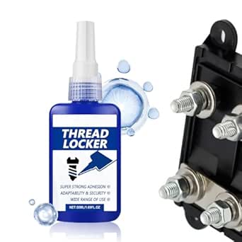 Medium Strength Threadlocker | 50Ml Metal Screw Locking Sealant,Waterproof Removable Sealant ...