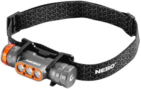 NEBO Transcend 1500 Head Torch - USB-C Rechargeable Headlamp - Camping ...