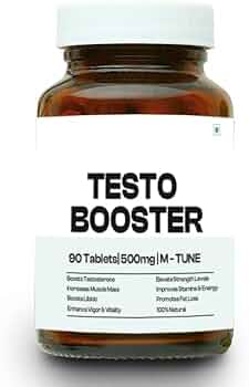 Plant Based Testo Booster 90tablets | Boost Men's Muscle Growth| Energy ...