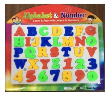 Buy Toy Box Alphabet & Number Toy Educational Alpha & Number Teacher ...