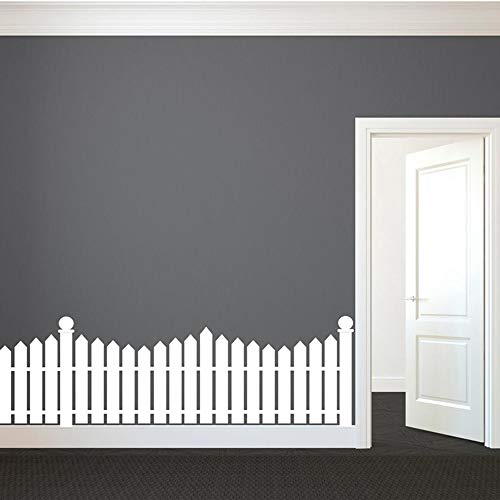 Define a Space with a Picket Fence Wall Decal - Creative Designs