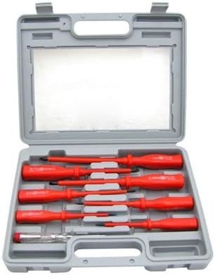 7 Piece Electrician Grade Non Shock Screwdriver Insulated Screw driver ...