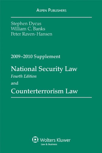 Amazon.com: National Security Law and Counterterrorism Law, 2009-2010 ...