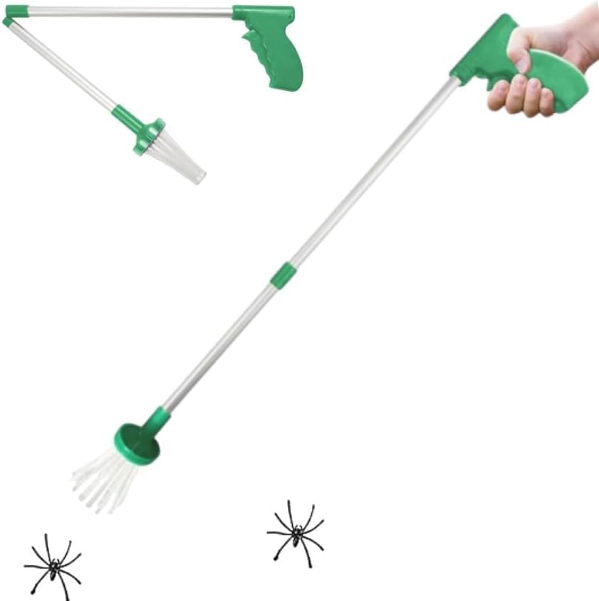 Foldable Spider Catcher Long Handled 83 cm, Remove Spiders Insects ...