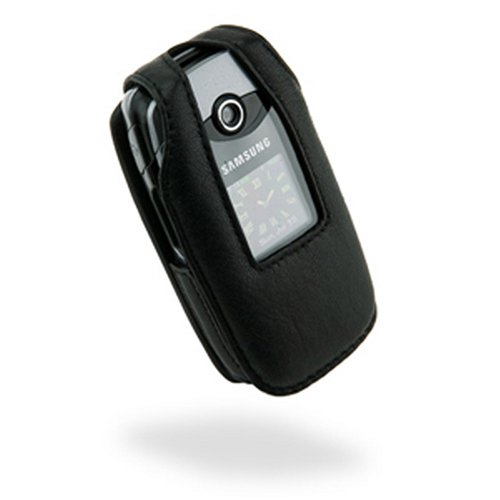 Wireless Technologies Premium Leather Case with Ratcheting Clip for ...