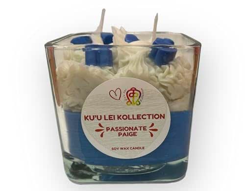 Amazon.com: Ku'u Lei Kollection| Passionate Paige Hand poured candle| Natural Luxury Soy Wax ...