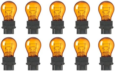 CEC Industries #3157NA (Amber) Bulbs, 12.8/14 V, 26.88/8.26 W, W2.5x16q ...