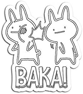 Amazon.com: Baka for True Otakus Anime Fans - Sticker Graphic - Auto ...