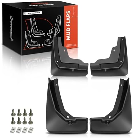 A-Premium Set of 4PCS Mud Flaps Splash Guards Mudguards Mudflaps with ...