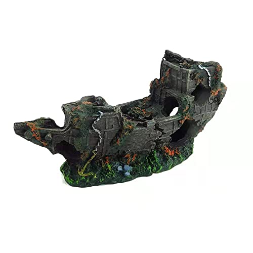 Snapklik.com : Large Sunken Pirates Treasure Ship 10 Inch 2 Part Design ...