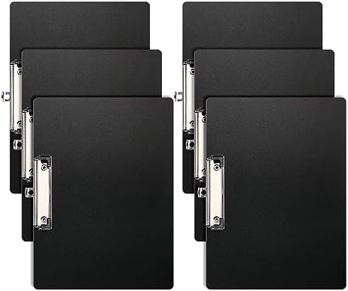 A4 Clipboard,6 Pack Clipboard Folder with Pen Holder,A4 Clipboards Clip ...