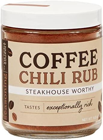Amazon.com : The Seasoning by Victoria Gourmet- Coffee Chili Rub - A ...