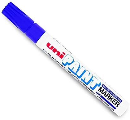 UNI-BALL PX20 Bullet Shaped Paint Marker | Light Blue Ink, Pack of 1 ...