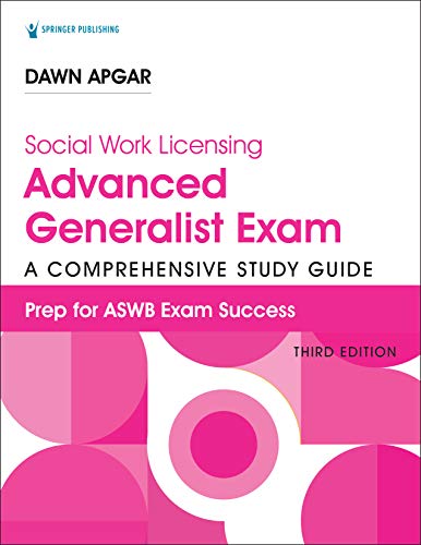 Amazon.com: Social Work Licensing Advanced Generalist Exam Guide, Third ...
