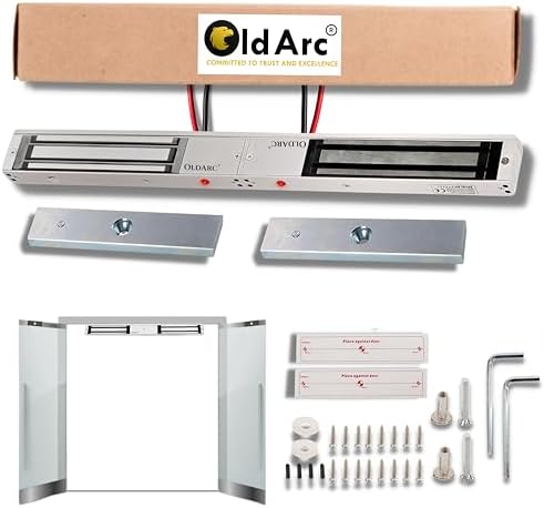 OldArc EM12 Double Door EM Lock | Electromagnetic Lock for Double ...