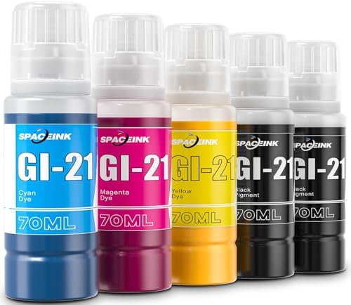 Amazon.com: GI-21 G3260 G3270 Ink Bottles Compatible Canon 21 Ink ...