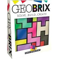 Amazon.com: Brainwright GeoBrix, Solve Build Create Puzzle 13 Colorful ...