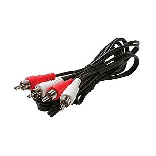 Amazon.com: 25' FT Dual RCA Cable 2 Male Stereo Patch Audio Cable 2 RCA ...