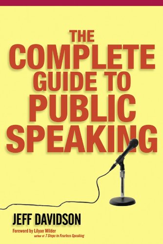 Amazon | The Complete Guide to Public Speaking | Davidson, Jeff | Words & Language