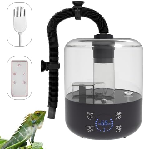 Amazon.com: Choyedusu Reptile Humidifier Reptile Fogger Top fill Fog ...